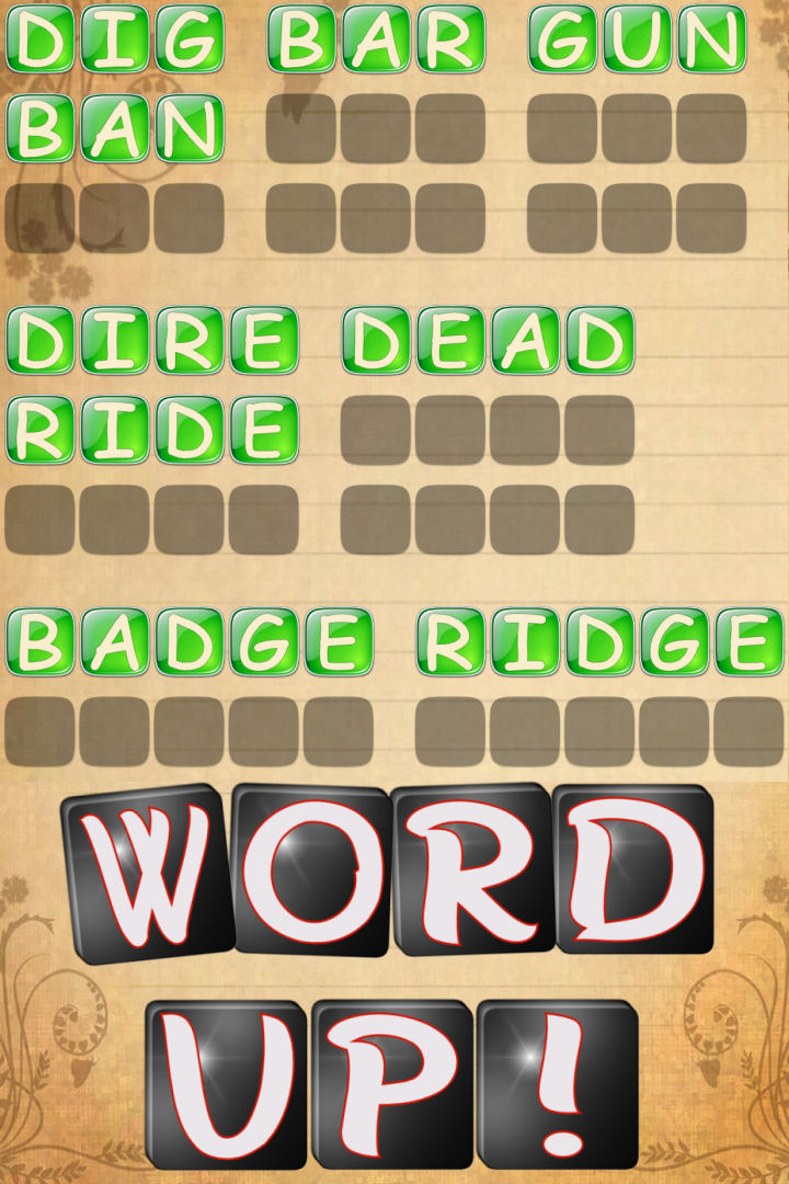 Featured app Word Up